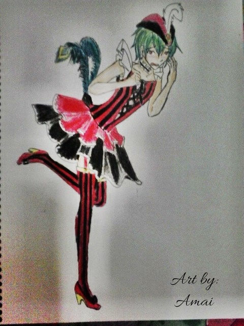 Anime guy crossdressed by Amai-Yuta on DeviantArt