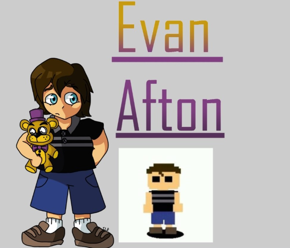 My Evan Afton/ Crying Child Design by That1Reploid on DeviantArt