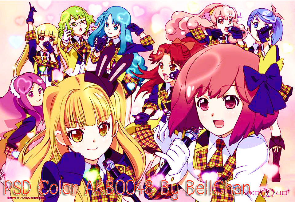 Psd color AKB0048 By BellChan by Bell-Chan14641 on DeviantArt