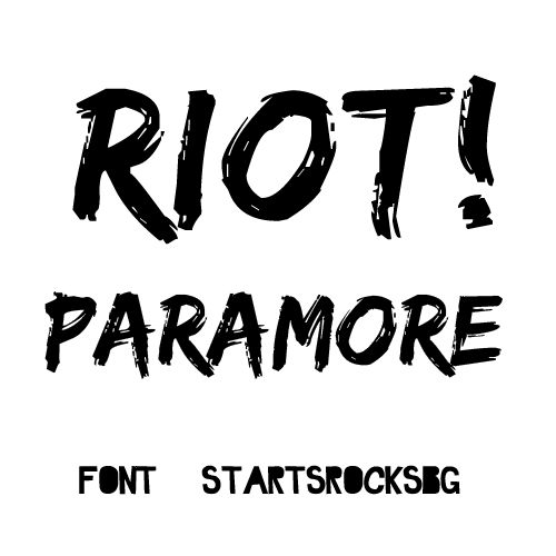 Paramore Riot Logo