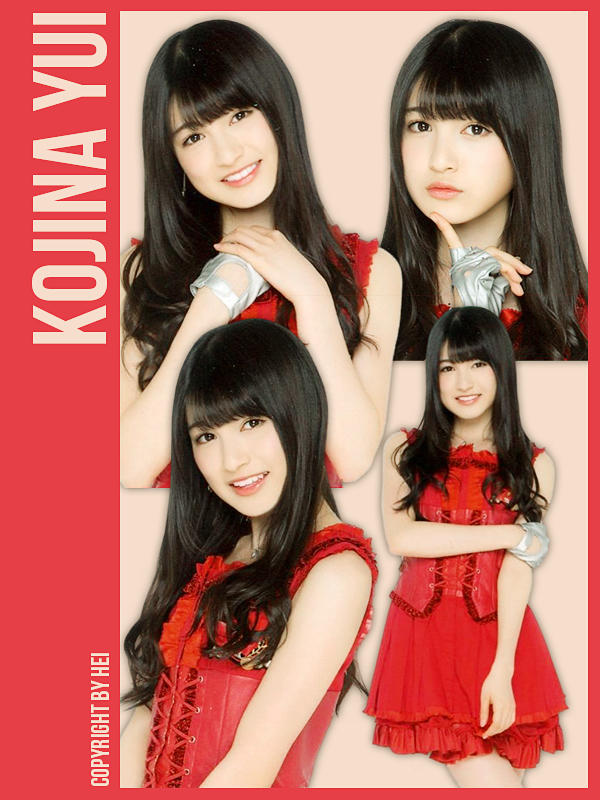 HKT48 Kojina Yui July 4P png by hyukhee05 on DeviantArt