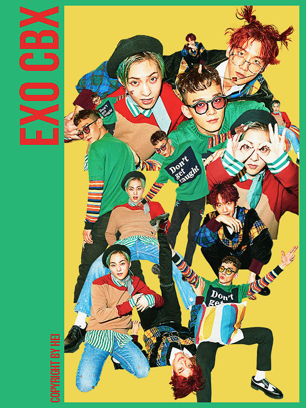 EXO CBX 7P png by hyukhee05 on DeviantArt