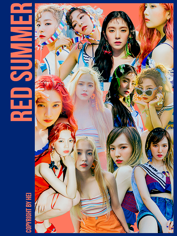 Red Velvet Red Summer 12P png by hyukhee05 on DeviantArt