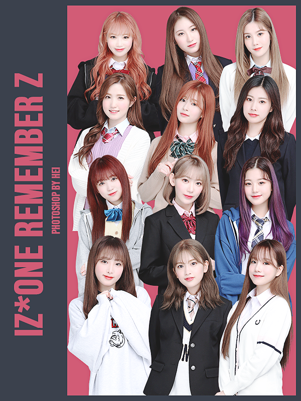 IZONE Remember z 12P png by hyukhee05 on DeviantArt