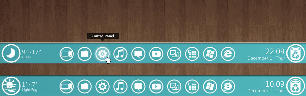 Windows8 Metro Bar by pigboat on DeviantArt