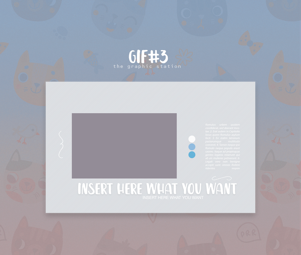 gif template 03 by #graphicstation by dagraphicstation on DeviantArt
