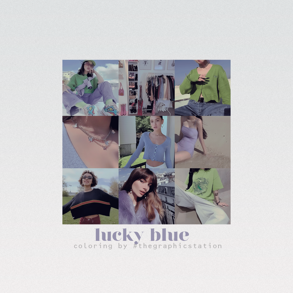 lucky blue by #graphicstation by dagraphicstation on DeviantArt