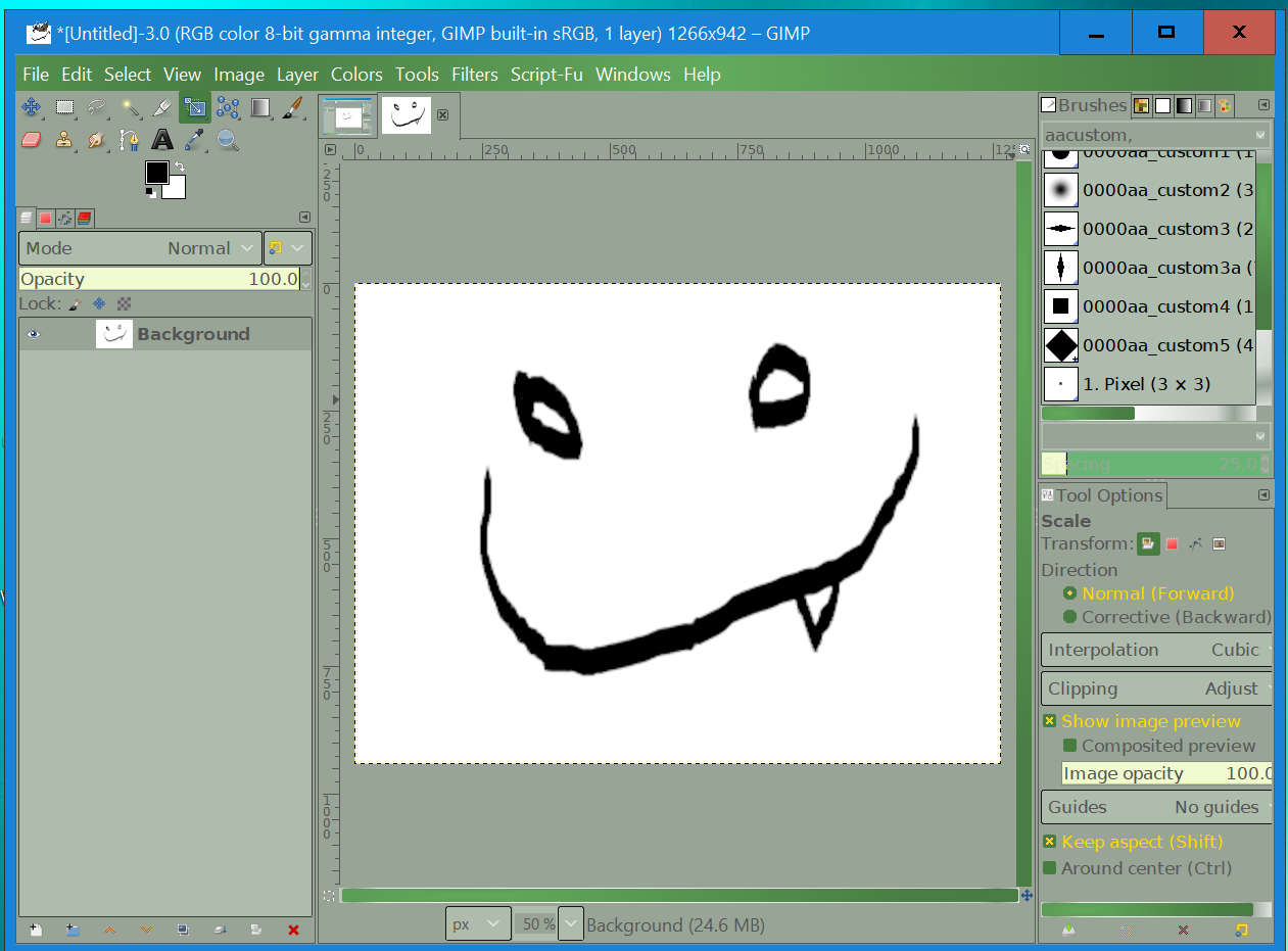 Green Gimp Theme by unclephil69 on DeviantArt