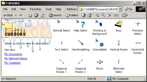 Millennium Edition Cursors by ffpsx on DeviantArt