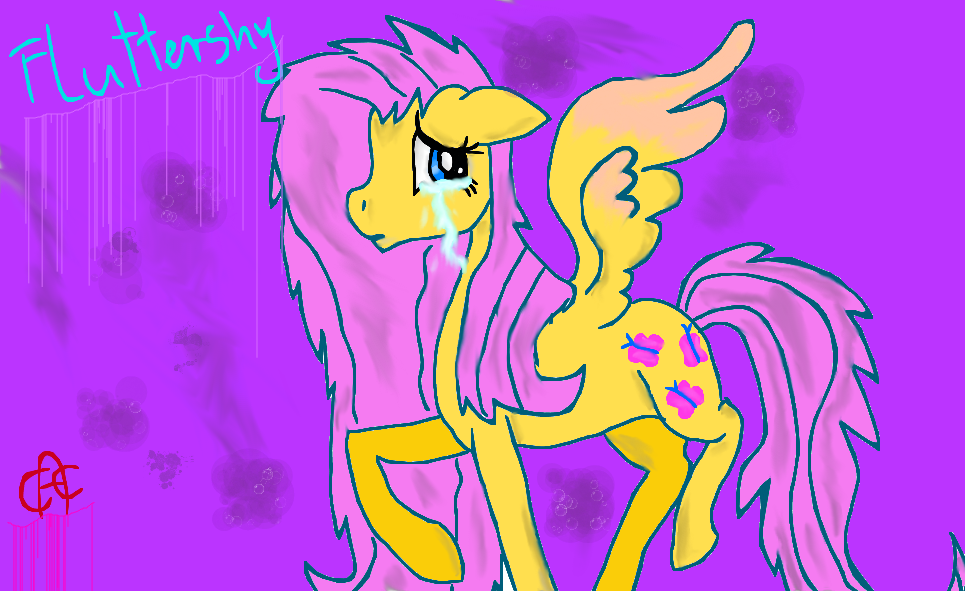 Crying Fluttershy by CadenceANDChrysalis on DeviantArt