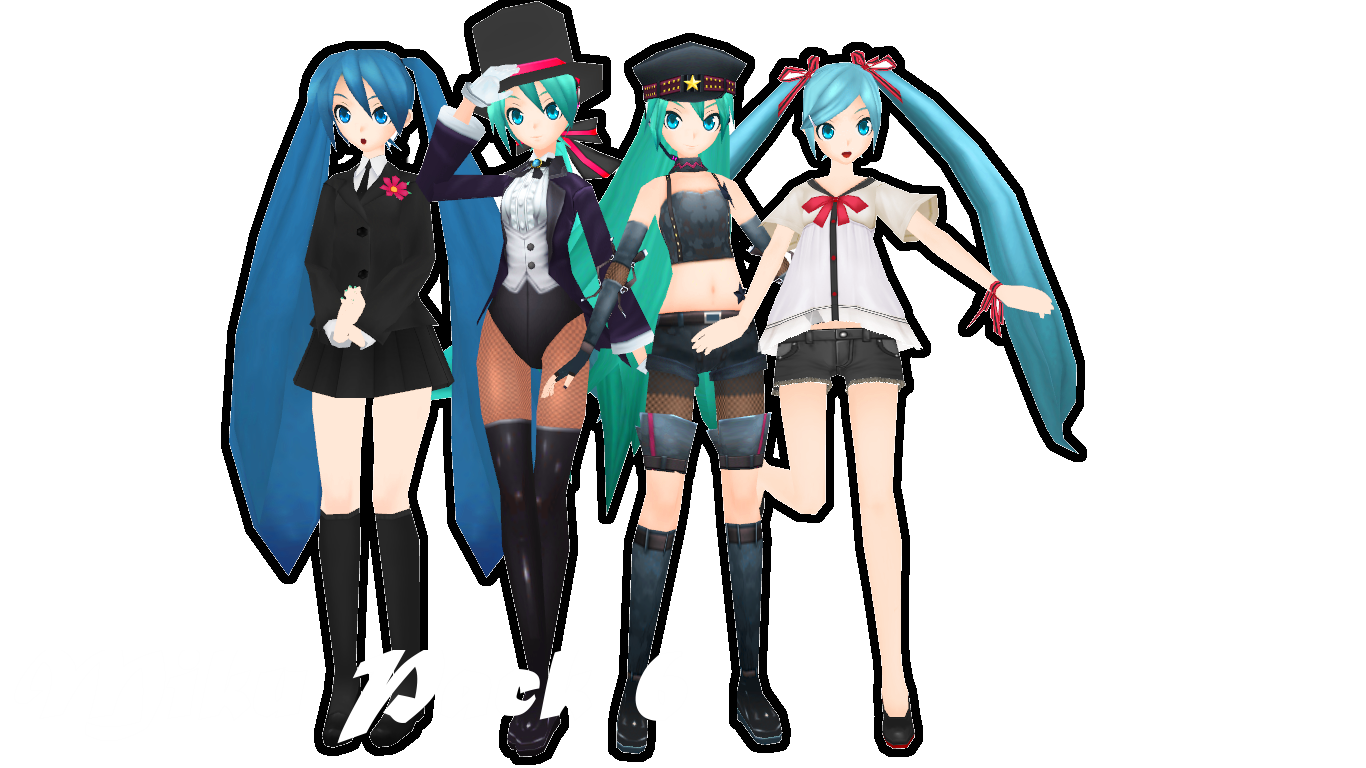 Miku Pack 6 Download by AlexIsDeadddx on DeviantArt