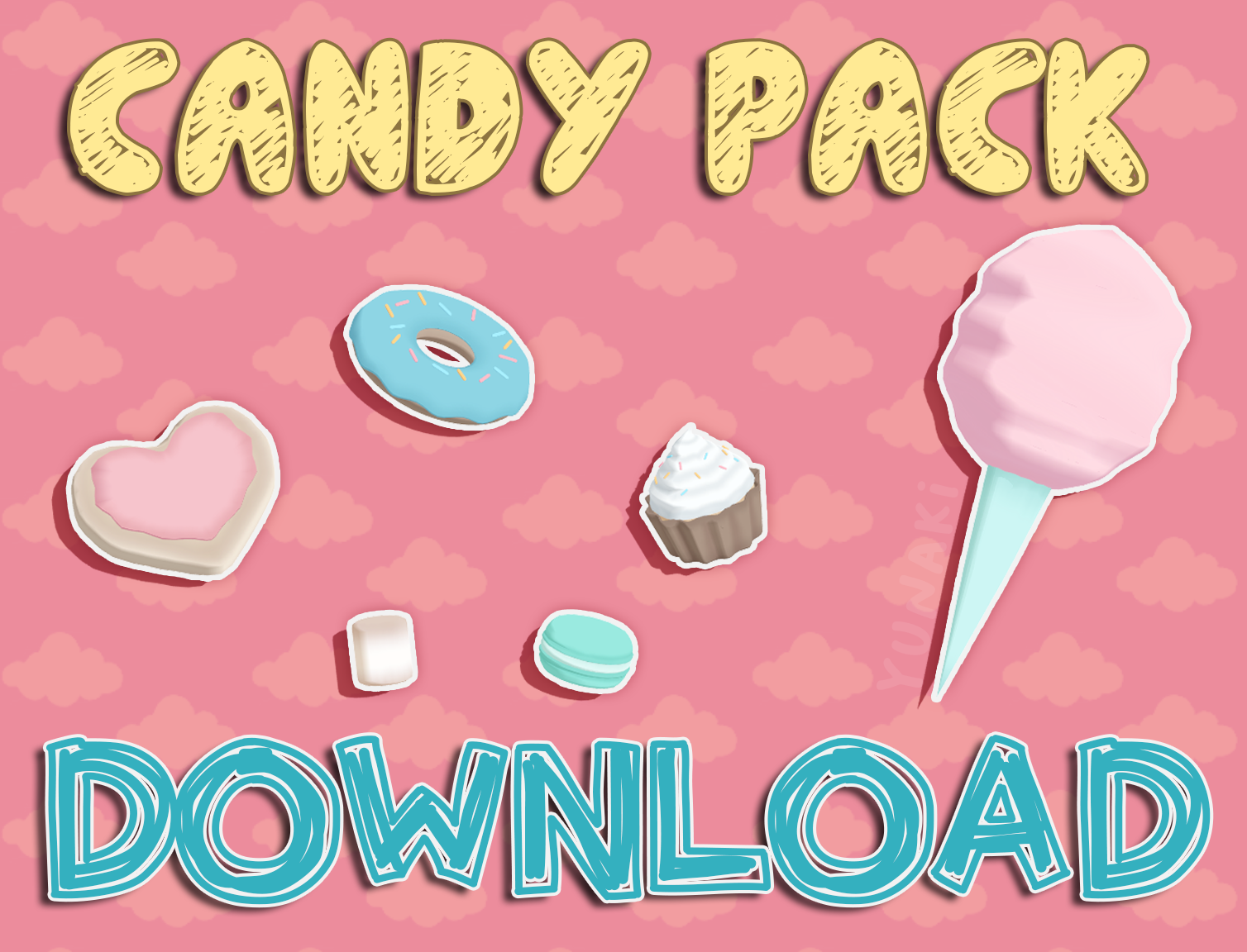 Candy Pack DOWNLOAD [P2U] by YunakiPix on DeviantArt