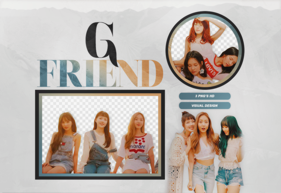 PACK PNG: GFRIEND #02 by visualdesign0505 on DeviantArt