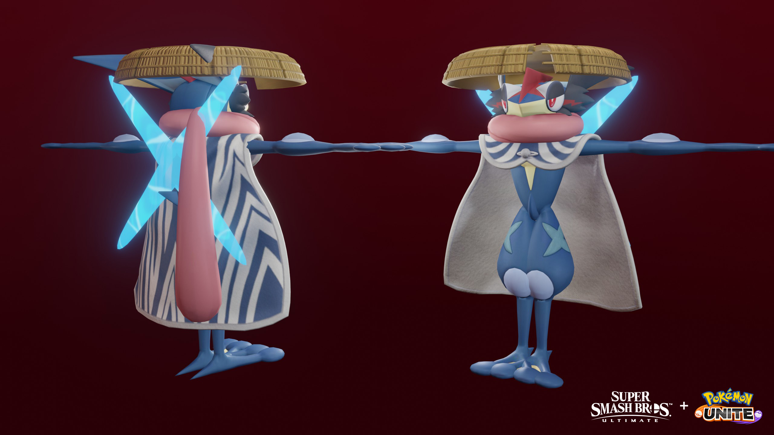 SSB Ultimate - Ash Greninja + Wanderer Holowear by Raregundy on DeviantArt