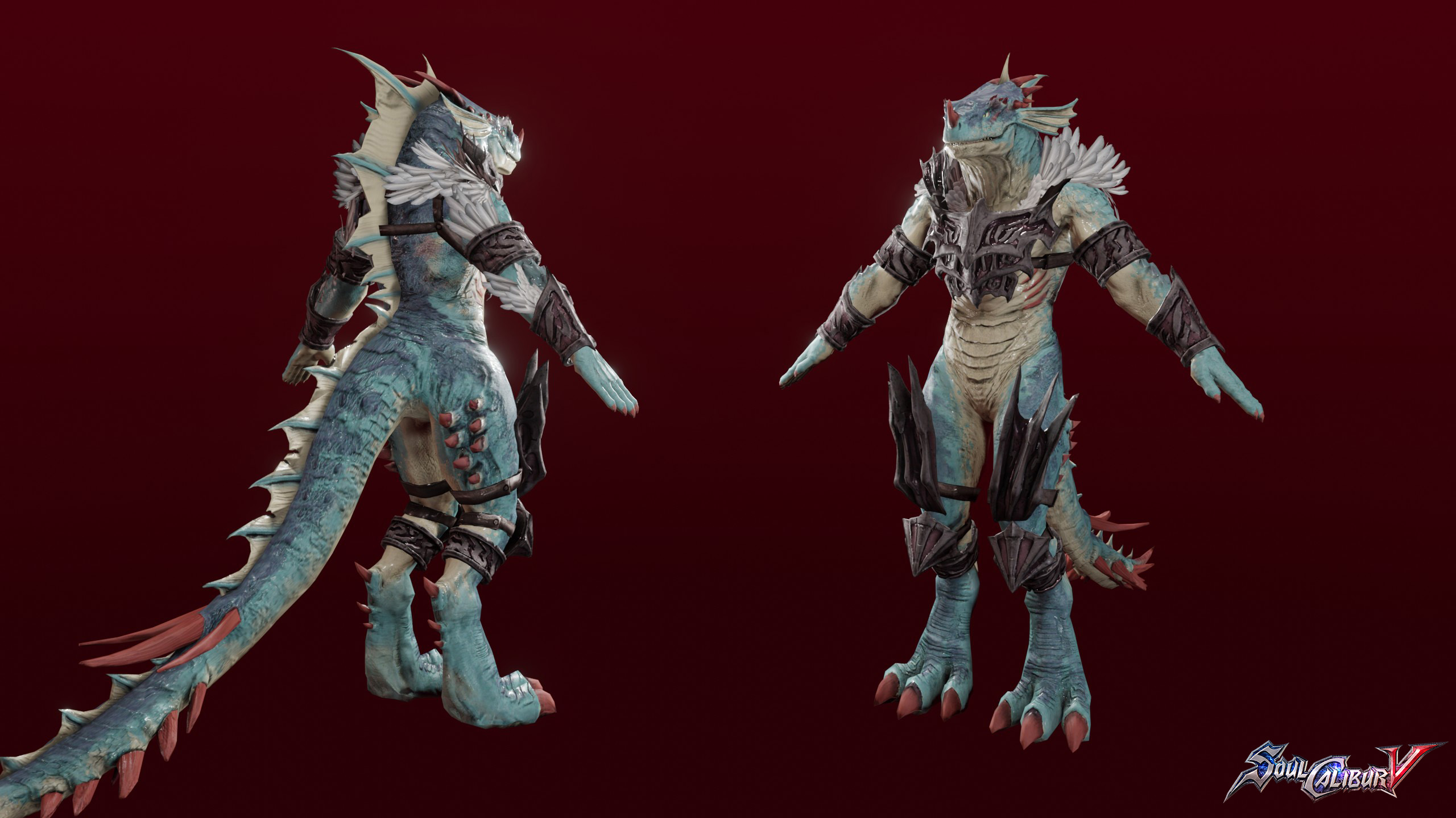 Soul Calibur V - Lizardman / Aeon Calcos by Raregundy on DeviantArt