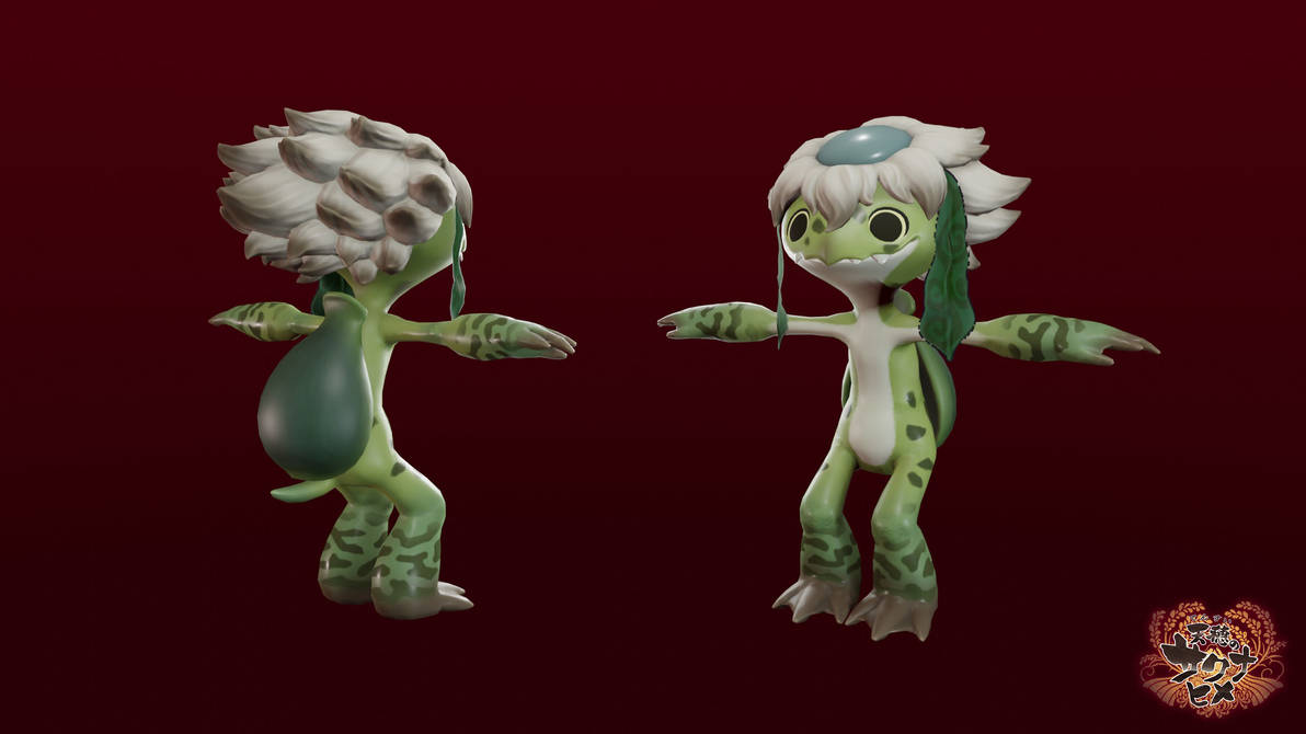 Sakuna: Of Rice and Ruin - Kappa by Raregundy on DeviantArt