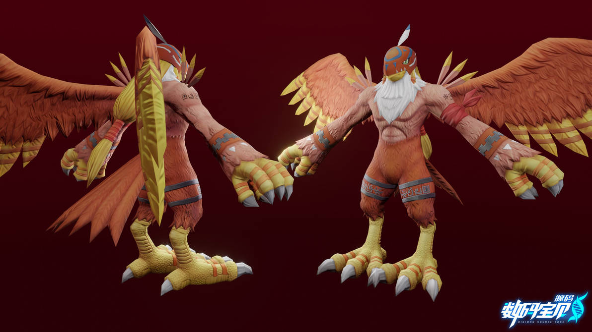 Digimon: Source Code - Garudamon by Raregundy on DeviantArt