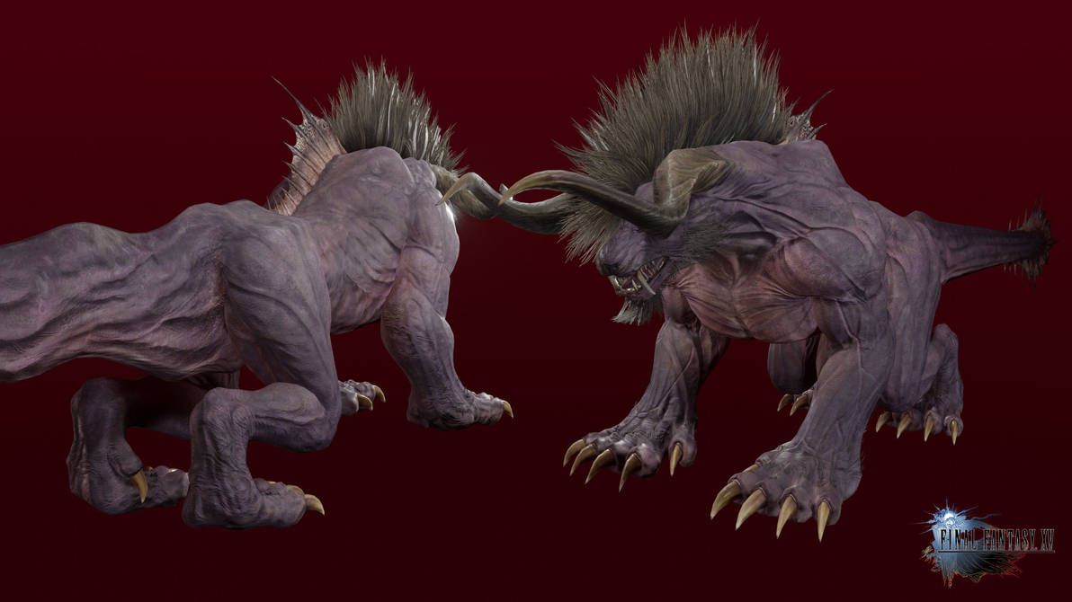 Final Fantasy XV - Behemoth by Raregundy on DeviantArt
