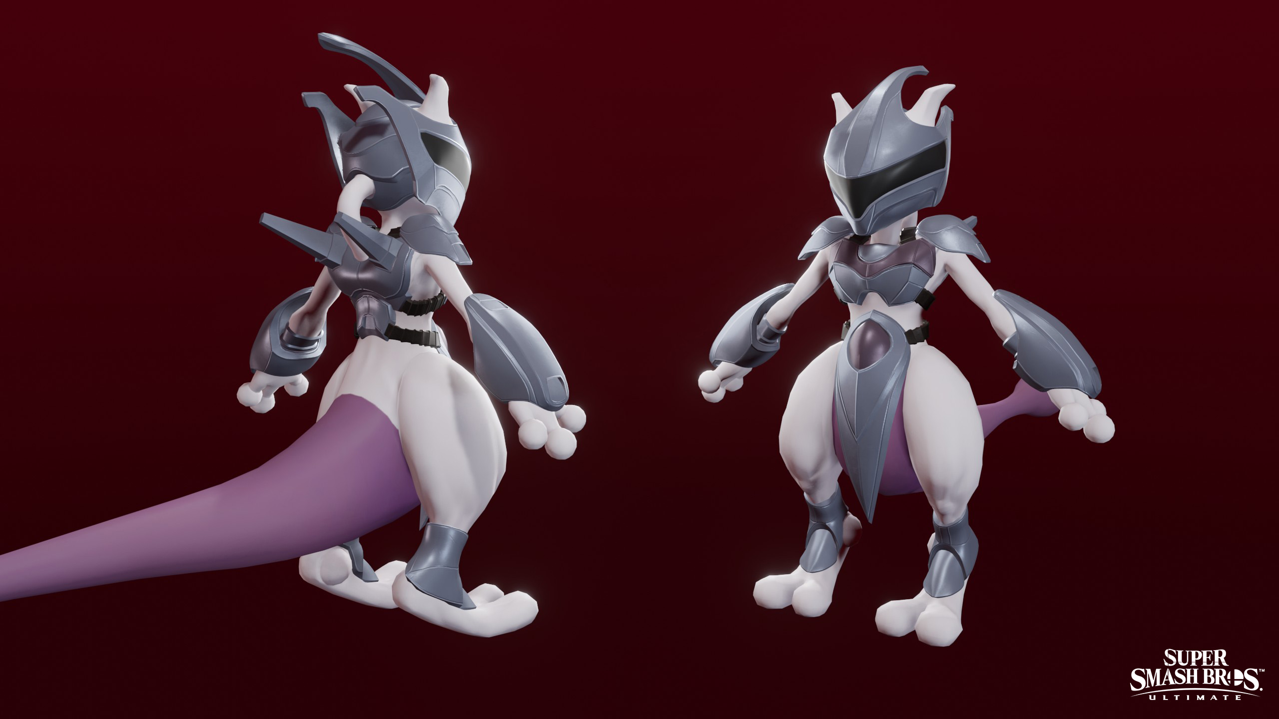 Super Smash Bros Ultimate - Armored Mewtwo by Raregundy on DeviantArt