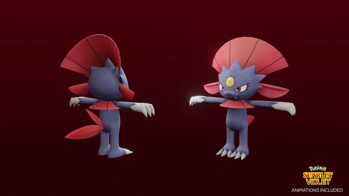 Pokemon S/V - Weavile by Raregundy on DeviantArt