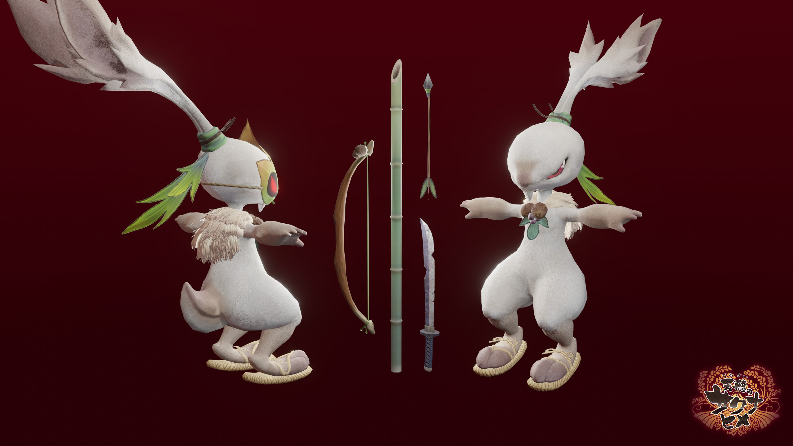 Sakuna: Of Rice and Ruin - Demon Rabbit/Usagi-Oni by Raregundy on ...