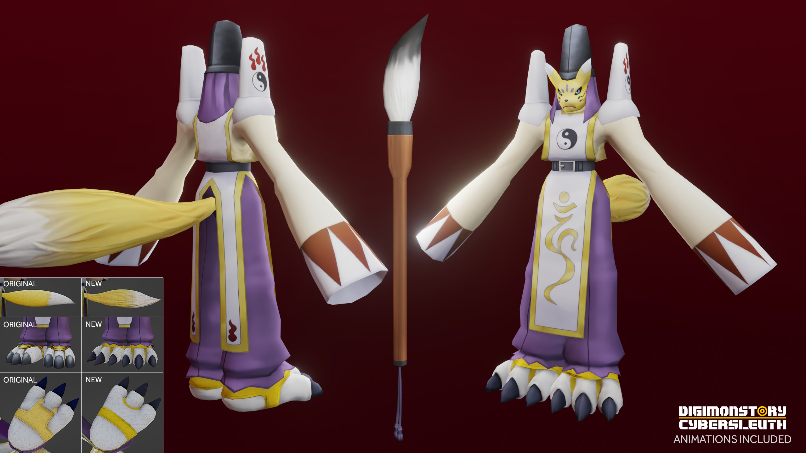 Digimon Story: Cyber Sleuth - Taomon by Raregundy on DeviantArt