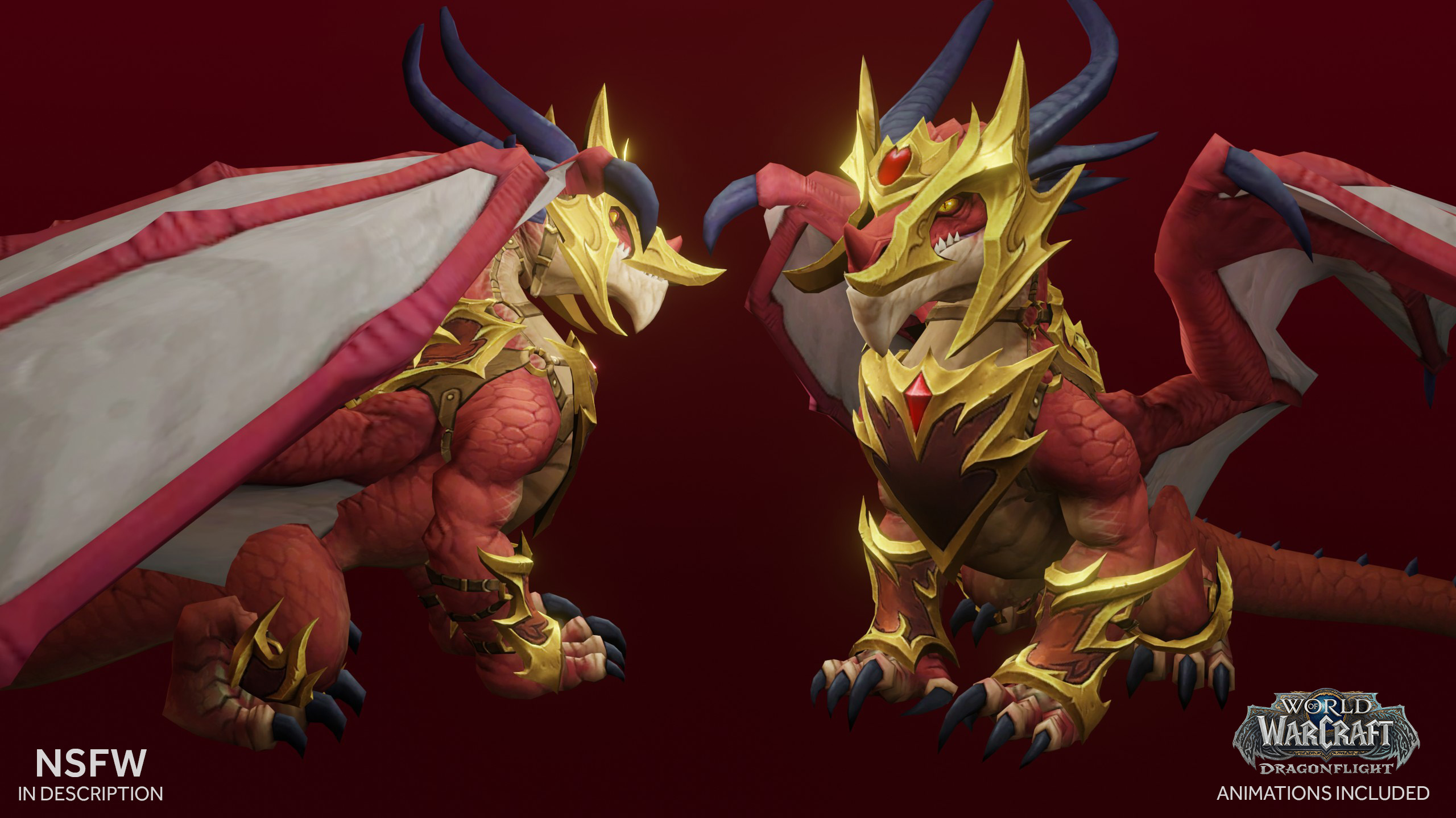 WoW: Dragonflight - Highland Drake Mount by Raregundy on DeviantArt