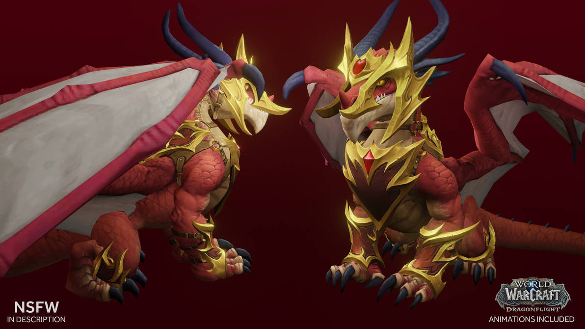 WoW: Dragonflight - Highland Drake Mount by Raregundy on DeviantArt