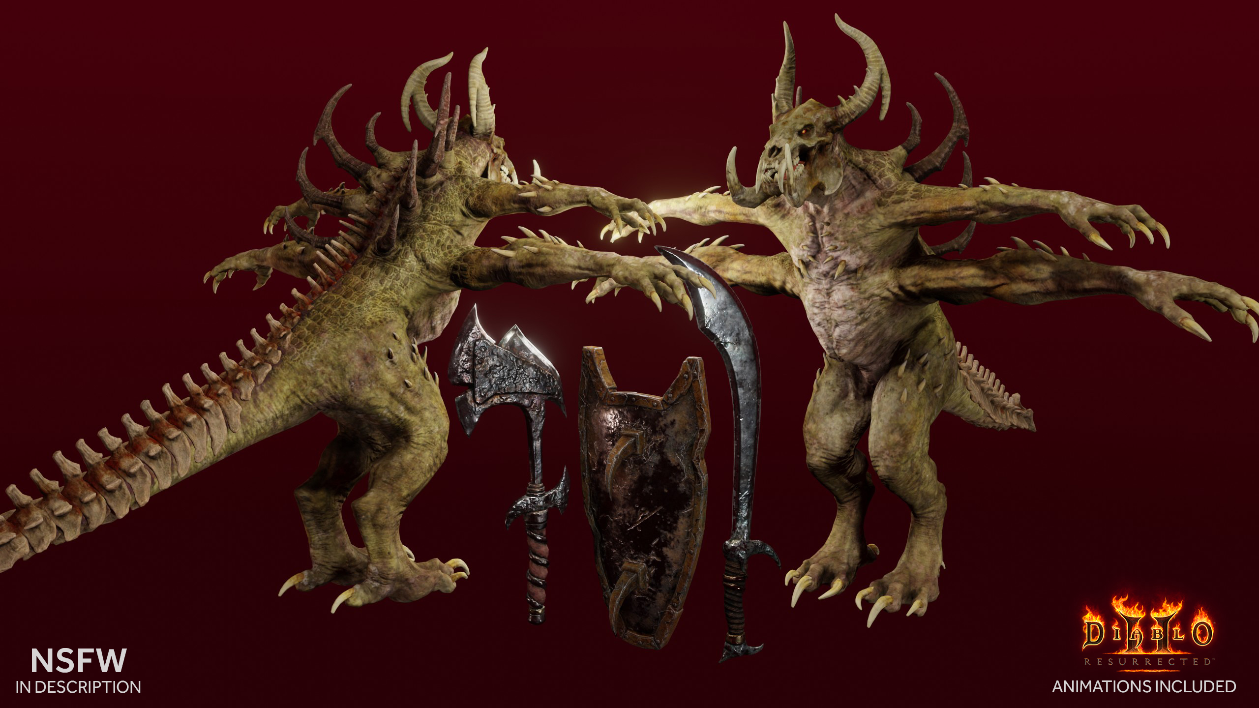 Diablo II: Resurrected - Baal's Minion by Raregundy on DeviantArt