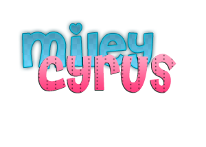 Miley Cyrus PNG Text by marynarry on DeviantArt