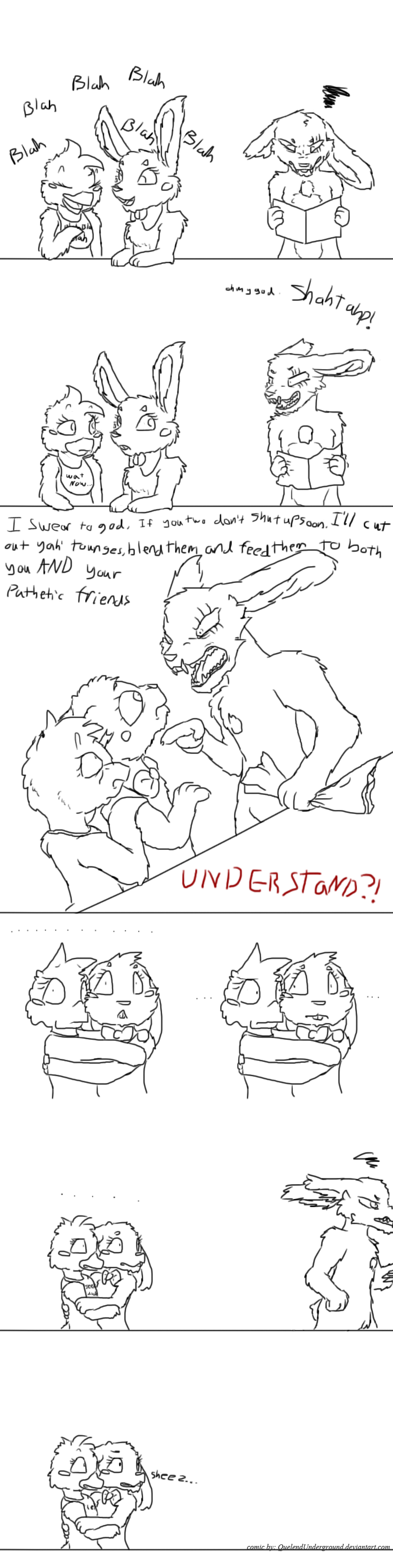 quietly please (fnaf smools) by QuelendUnderground on DeviantArt