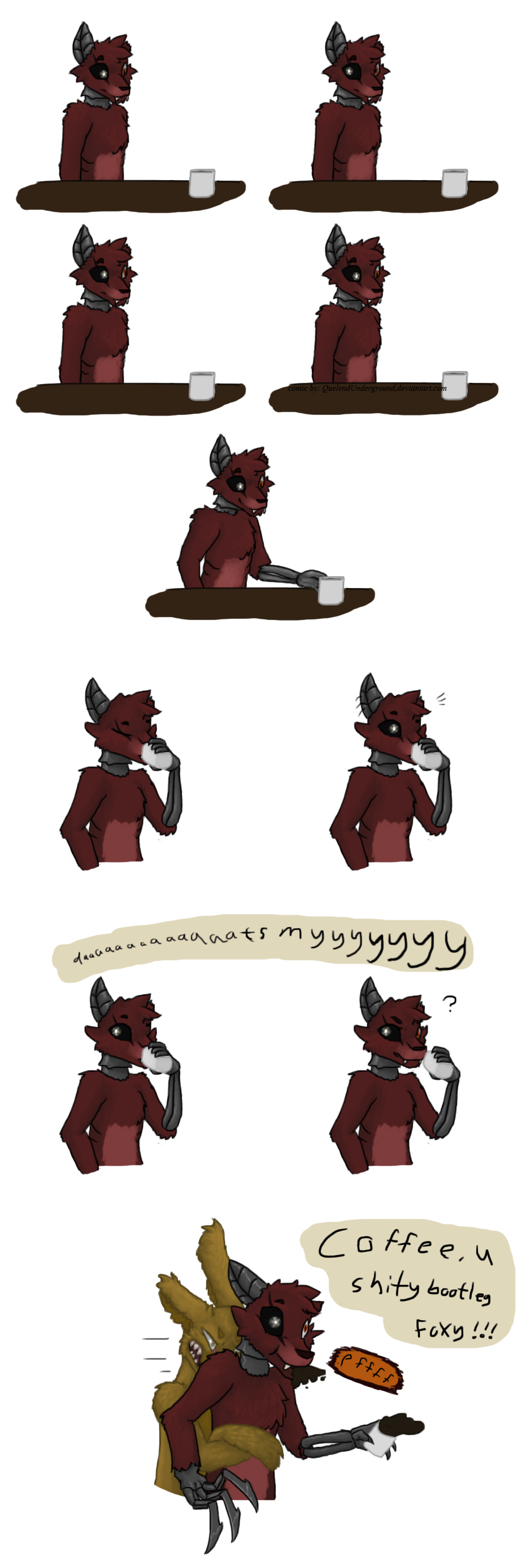 My Coffee (fnaf smools) by QuelendUnderground on DeviantArt