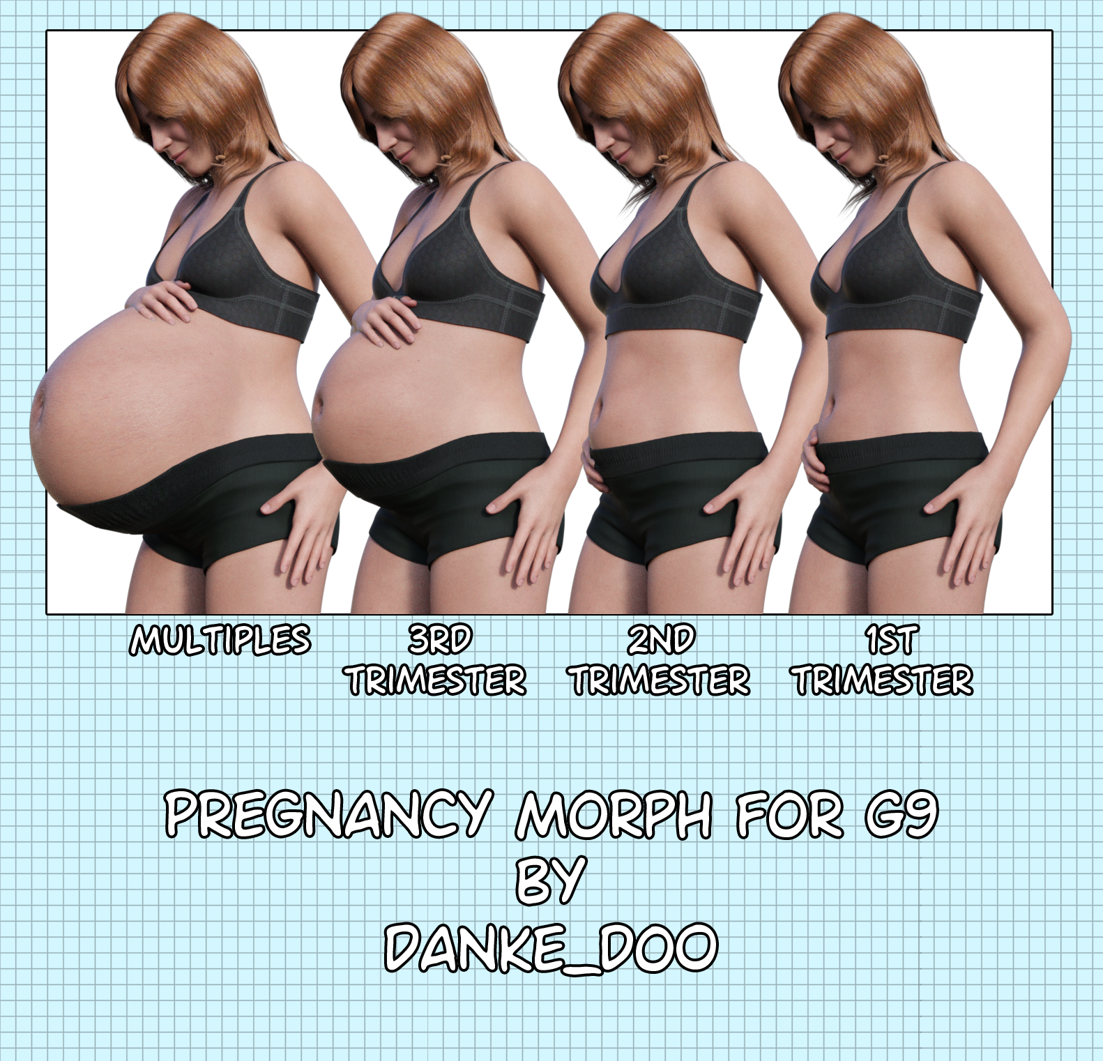 G9 Pregnancy Morph by Danke doo by dankedoo on DeviantArt