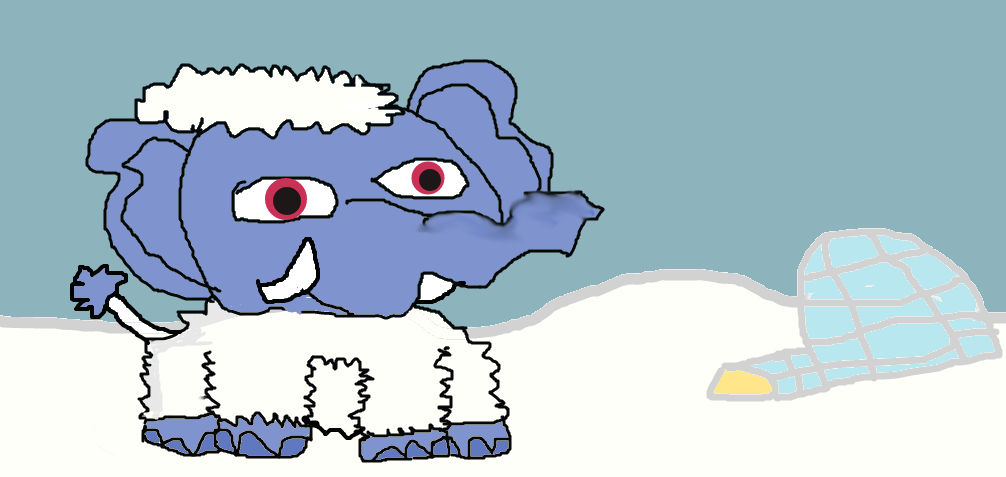 Shiver the mammoth baby by paulinaghost on DeviantArt