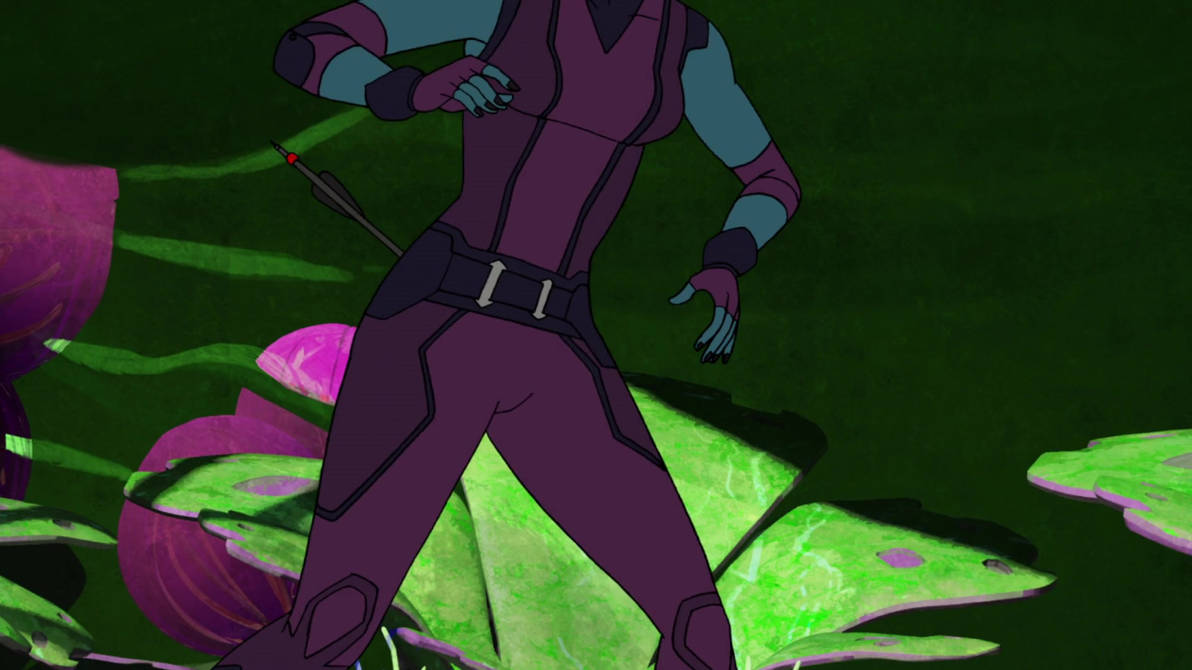 Gotg: Arrow in Nebula's ass 3 by MurenoGranda on DeviantArt