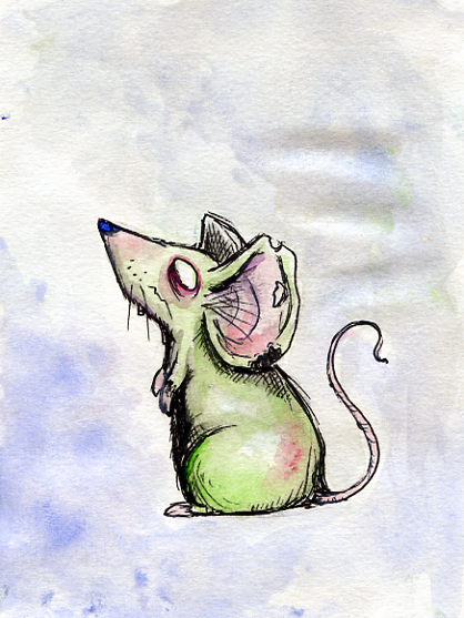 Zombie mouse by FoxGlove25 on DeviantArt