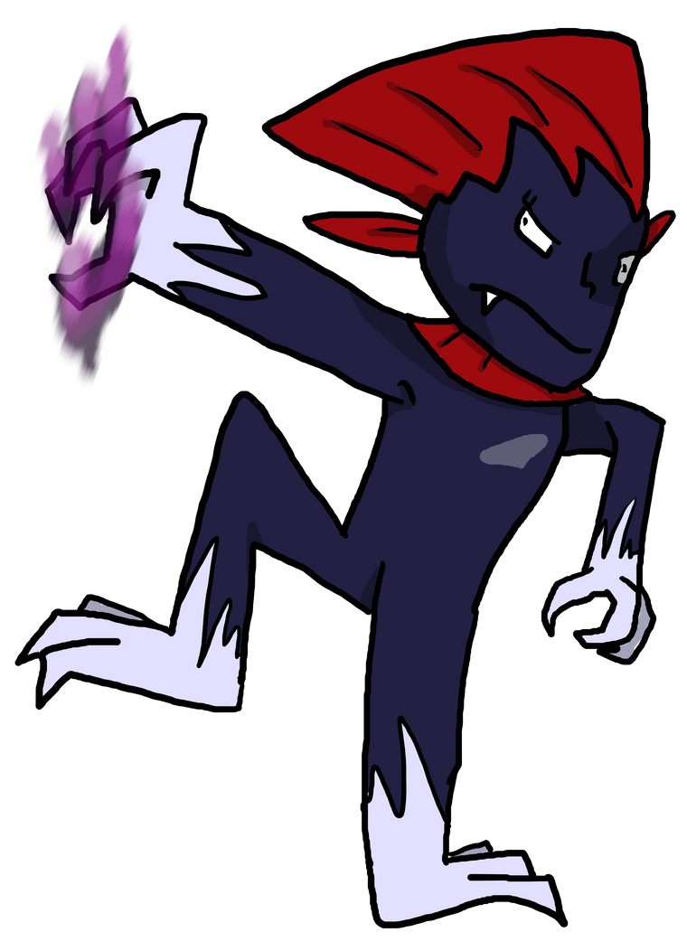 Weavile used Shadow Claw! by TheScribbler12 on DeviantArt