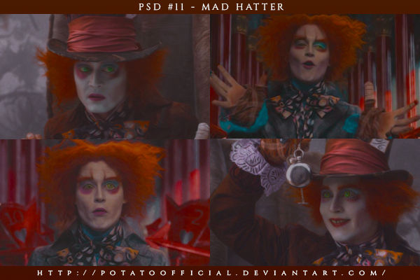 PSD #11 - Mad Hatter by PotatoOfficial on DeviantArt