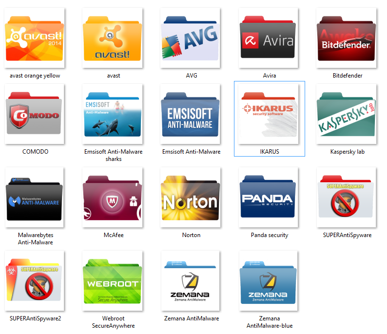 Security Software Folder Icon pack V1.05 by mtbboyvt on DeviantArt