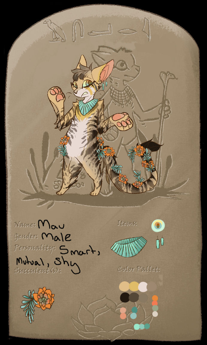 Mau Ref Sheet by crabodile on DeviantArt