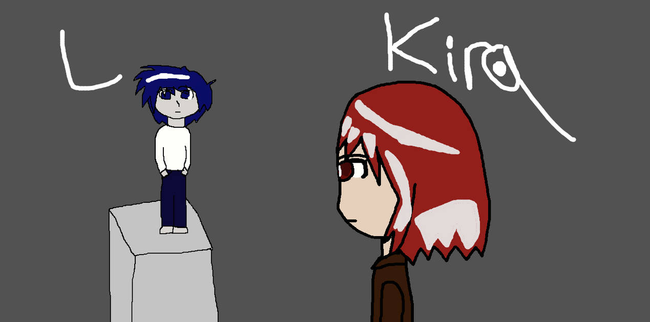 L vs.Kira by ToonPrincessZeldaFan on DeviantArt