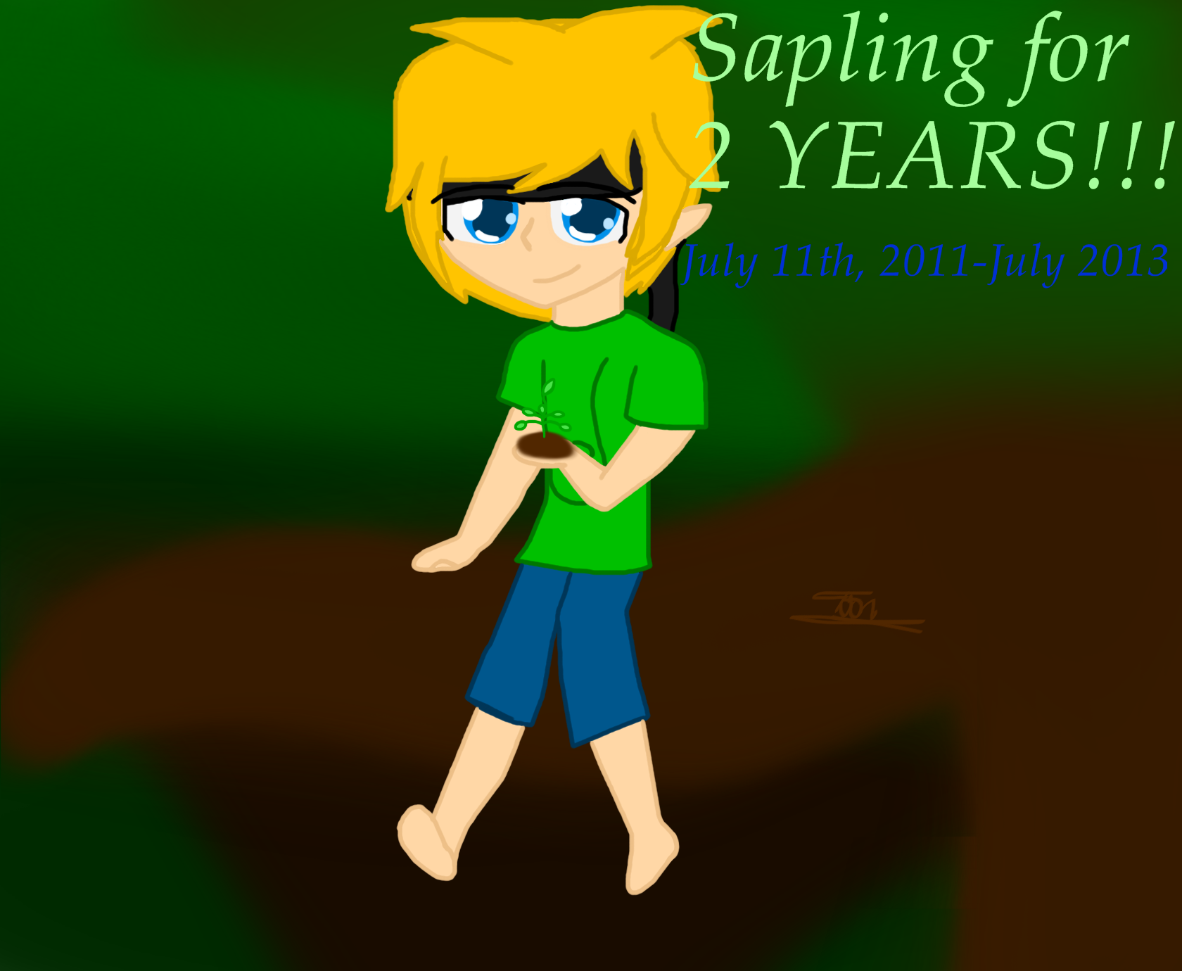 Sapling For 2 YEARS!!!!! by ToonPrincessZeldaFan on DeviantArt