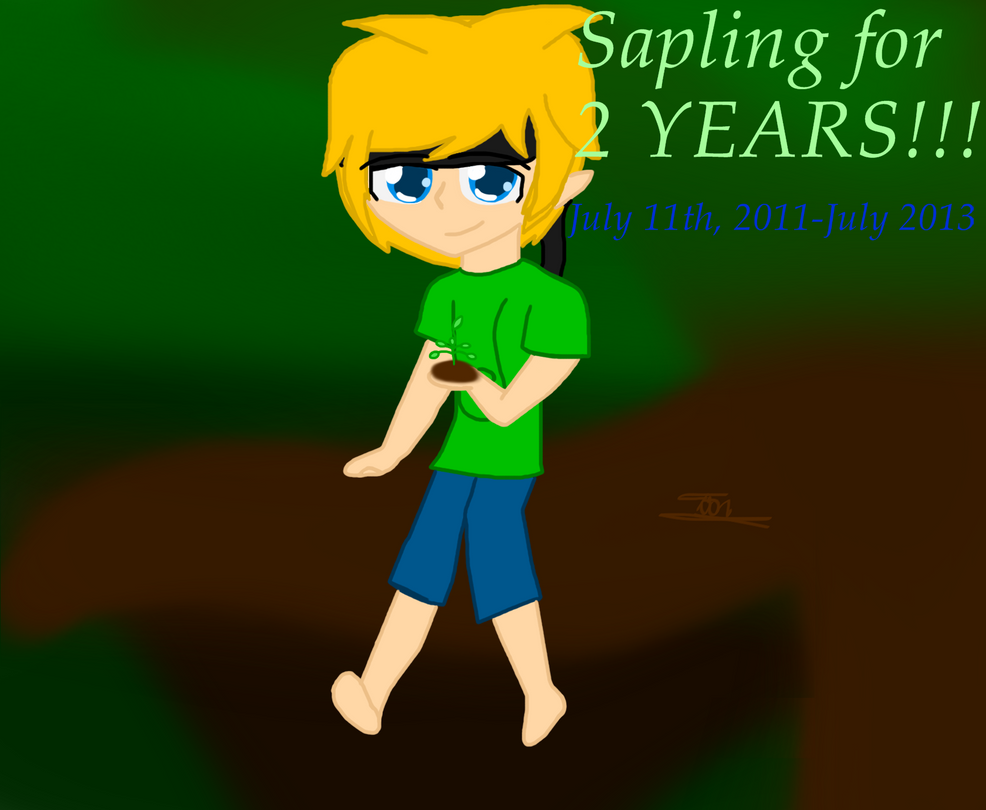 Sapling For 2 YEARS!!!!! by ToonPrincessZeldaFan on DeviantArt