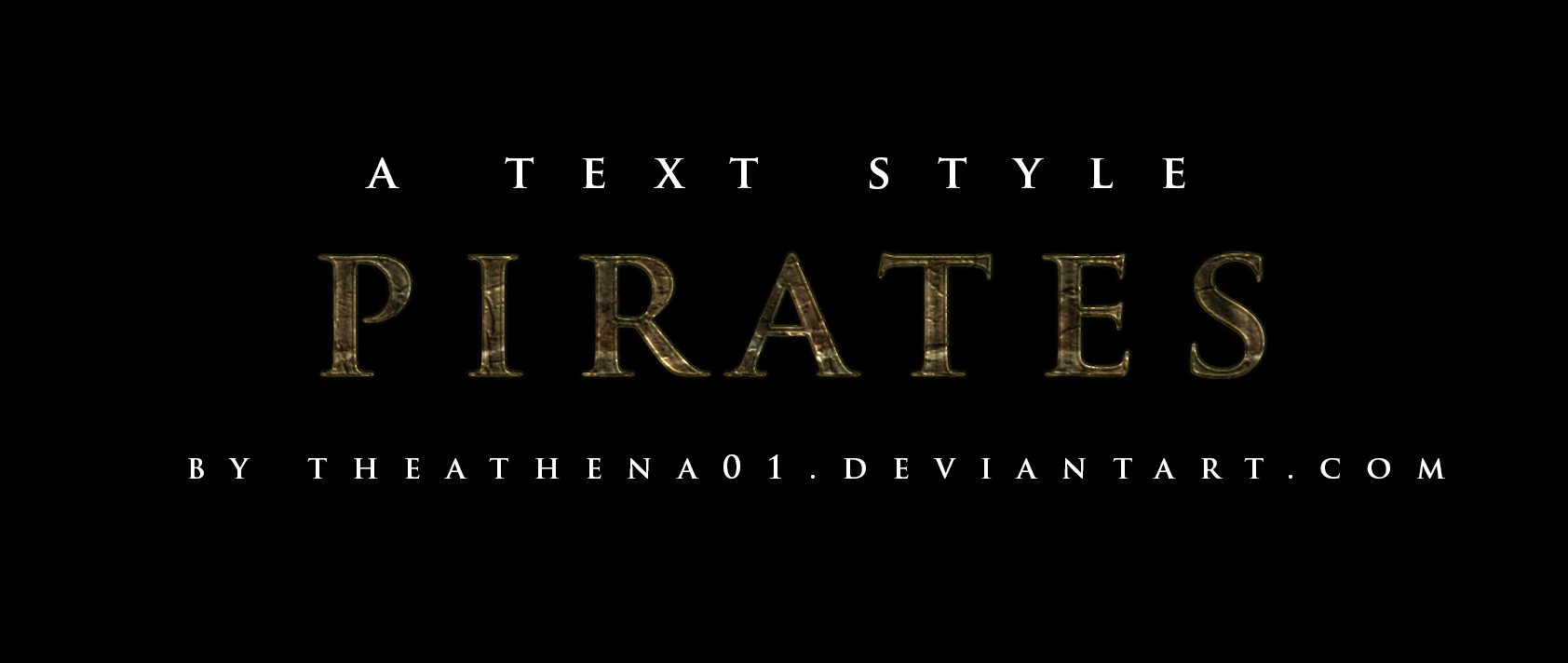 pirates - text style by theathena01 on DeviantArt