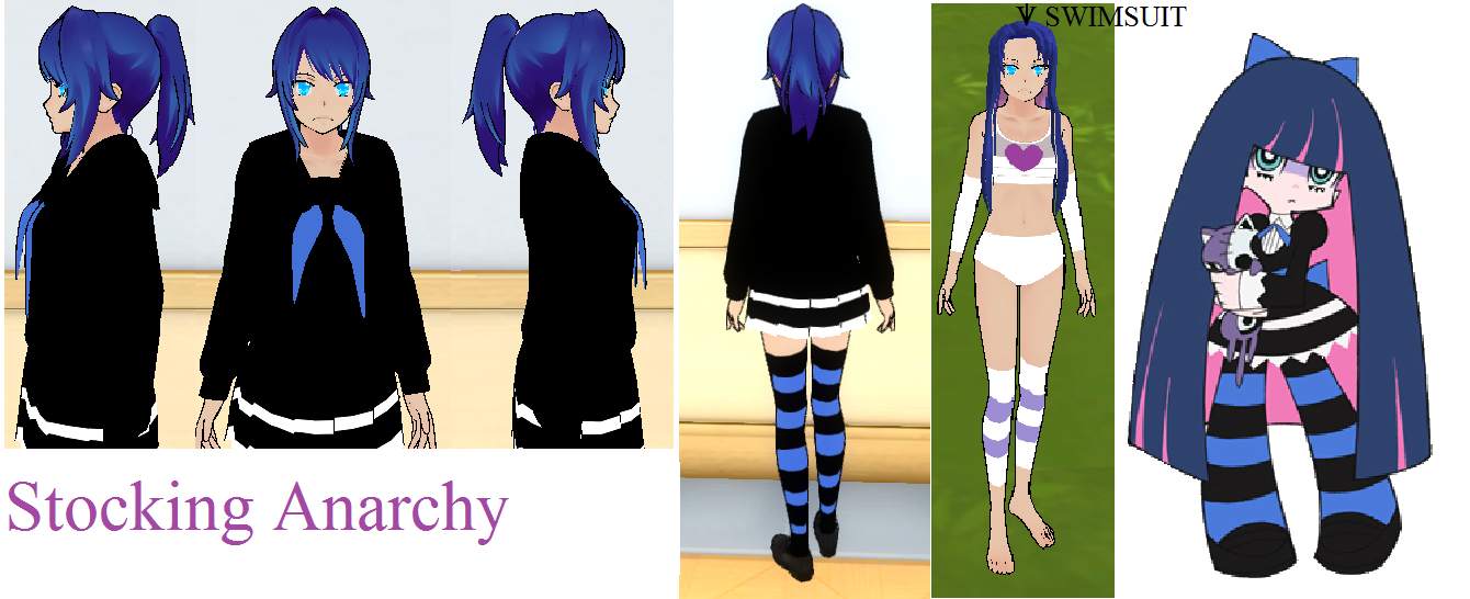 Stocking Anarchy-Yandere Sim Skin by Jtaylor939 on DeviantArt