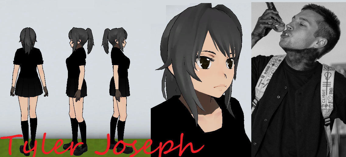 Tyler Joseph-Yandere Sim Skin by Jtaylor939 on DeviantArt
