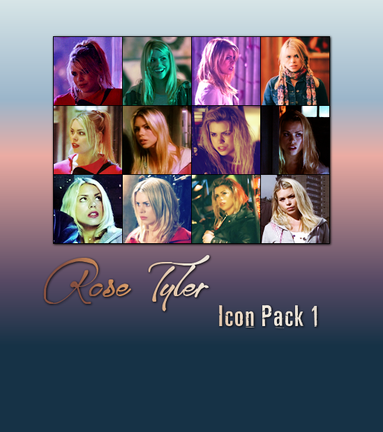 Doctor Who - Rose Tyler Icon Pack 1 - 2018 by feel-inspired on DeviantArt
