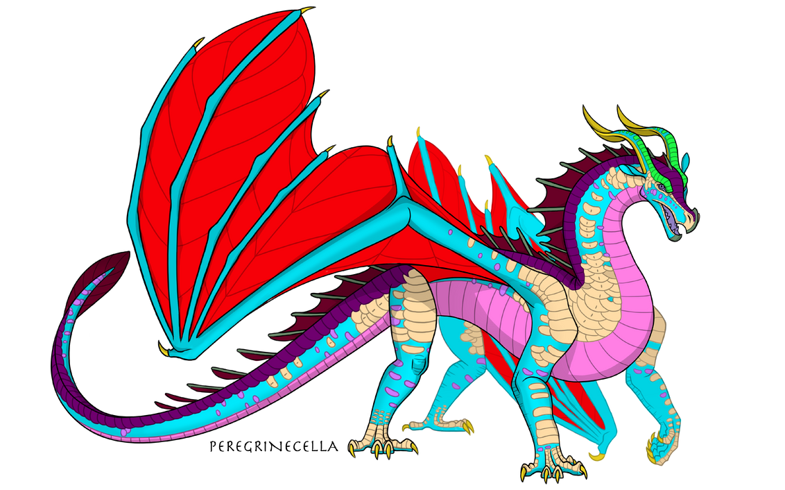 Leafwing base (color coded) by AM-AKA-Storm on DeviantArt