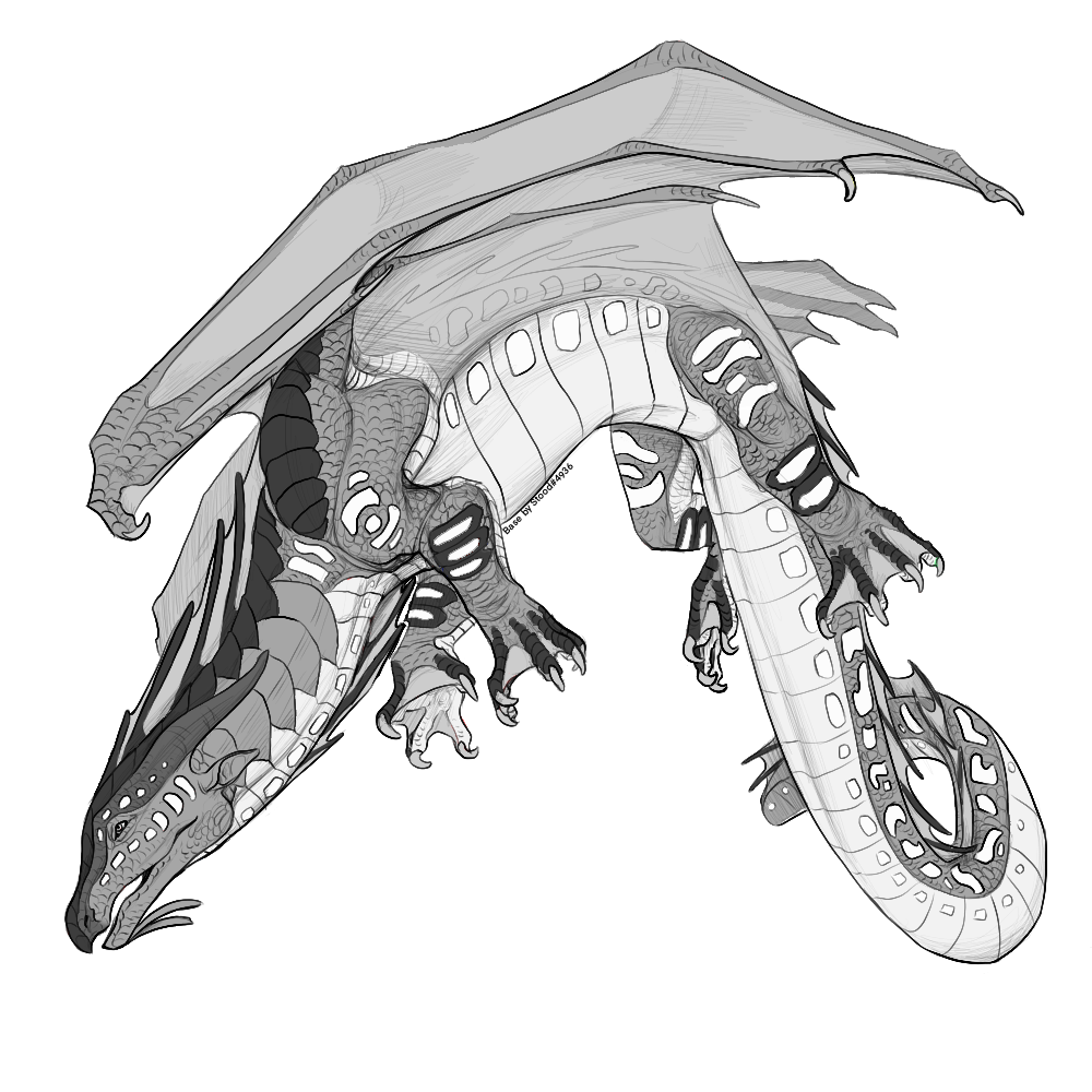 COLORED Stood's Seawing base by AM-AKA-Storm on DeviantArt