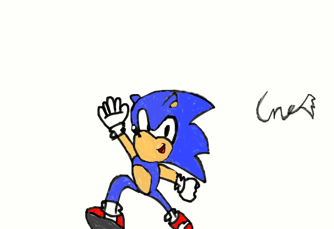 Sonic's happy time by SonicKnux2 on DeviantArt